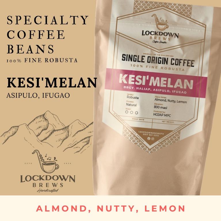 Single Origin Mt. Kesi'Melan Ifugao Coffee Beans 250g Specialty Coffee ...