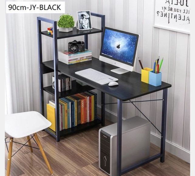 Study table 90cm computer desk, Furniture & Home Living, Furniture ...