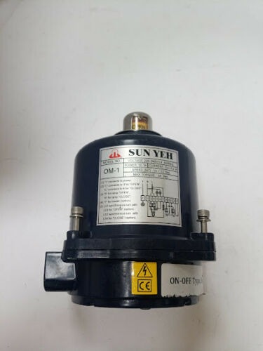Sun yeh OM-1 quarter turn electric actuator OM series sunyeh, Computers & Tech, Parts ...