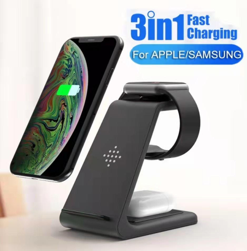 T3 3-in-1 Wireless Fast Charging Dock, Mobile Phones & Gadgets, Other ...