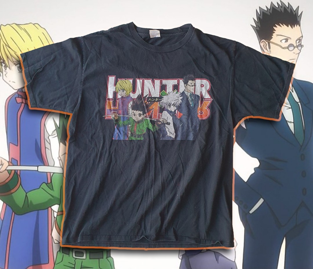 Thrifted Bootleg HunterxHunter Tee, Men's Fashion, Tops & Sets, Tshirts ...