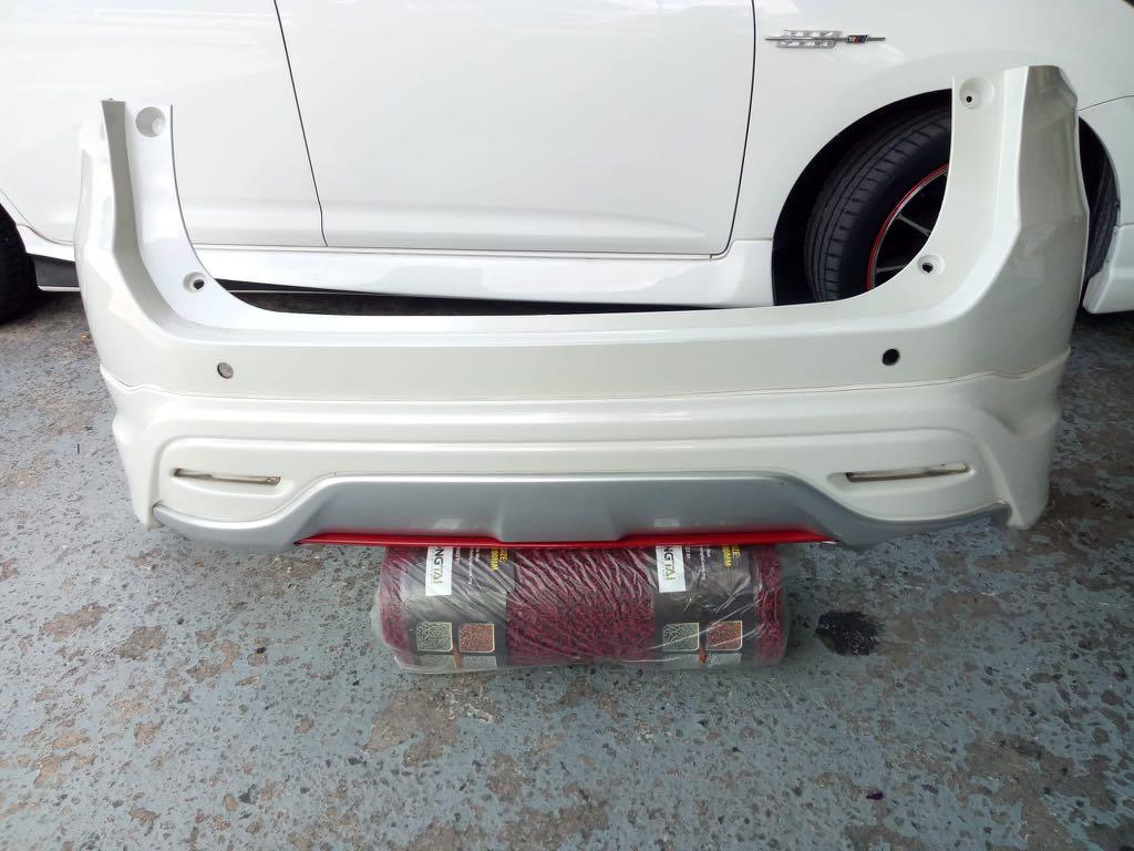 Toyota Harrier Front & Rear Bumper with Add on lip for sale, Car ...