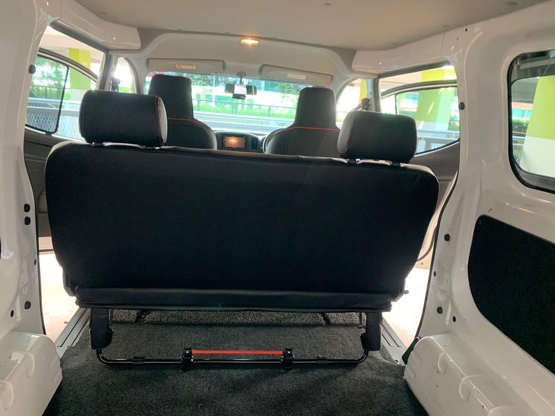 Toyota Hiace, NV350, NV200 Van rear seat, Car Accessories, Accessories ...