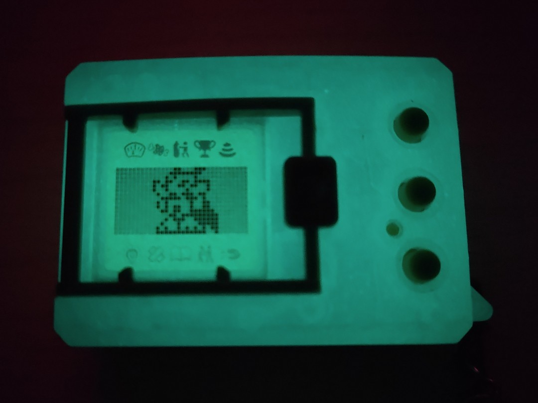 Upgraded Digimon 20th Anniversary Glow in Dark digivice digi digimon ...