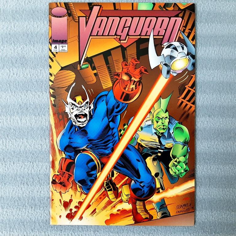 Vanguard #4 (Image Comics) Gary Carlson, Rick Leonardi, Jimmy Palmiotti ...