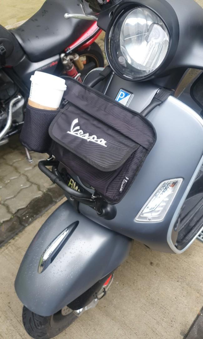 Vespa gts front rack, Motorcycles, Motorcycle Accessories on Carousell