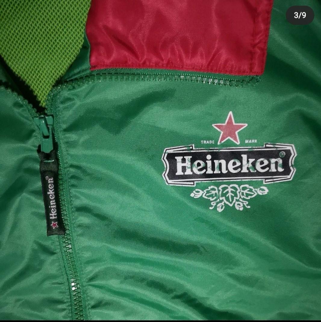 VINTAGE HEINEKEN BOMBER JACKET, Women's Fashion, Coats, Jackets and ...