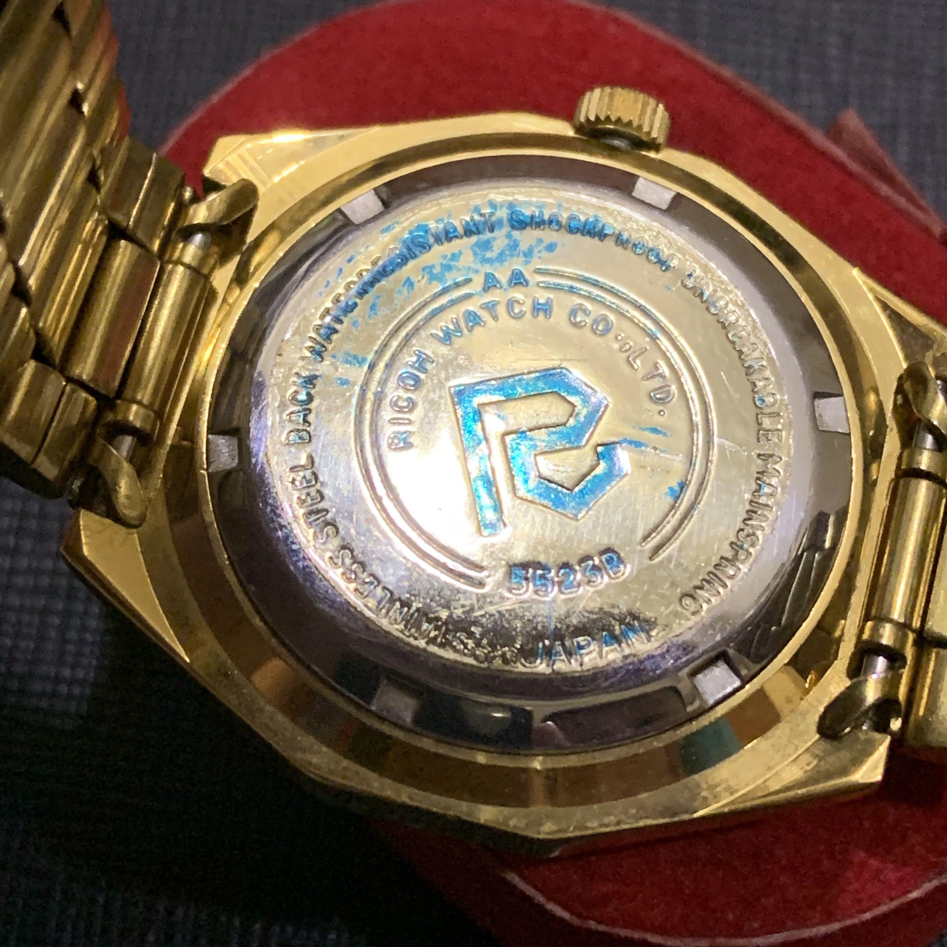 Vintage Ricoh Watch, Hobbies & Toys, Memorabilia & Collectibles ...