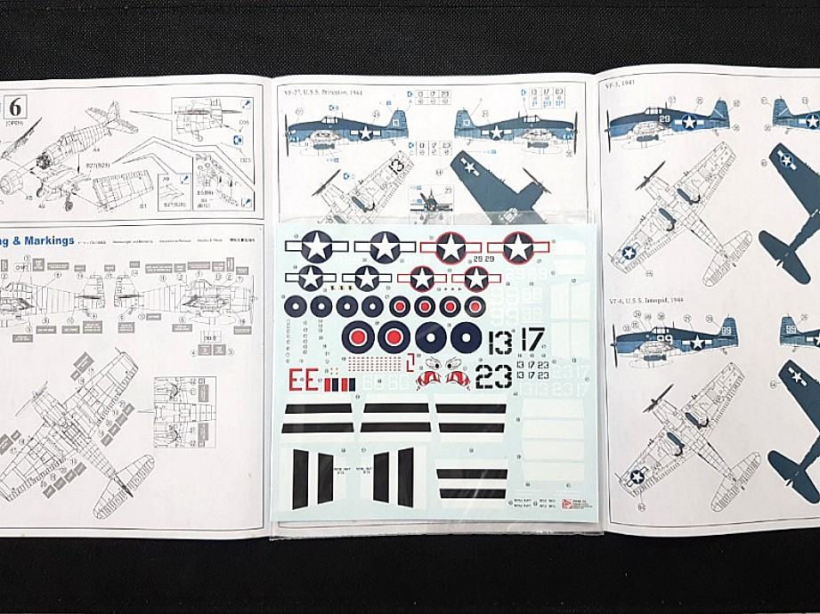 1/72 #5060 Dragon Cyber Hobby USAF Carrier Borne Fighter F6F-3 Hellcat ...
