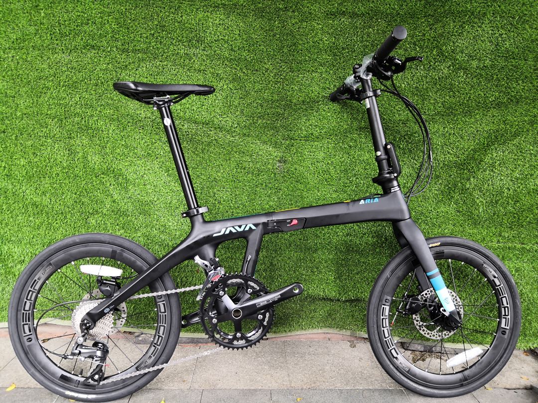 2021 JAVA ARIA 18S ALTUS M2000變速 20吋 碳纖維 折叠車 送前後蛙燈叮叮, 運動產品, 單車及配件, 單車 - Carousell