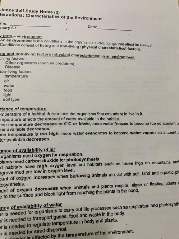 2021 TOP SCHOOL P3 – P6 Science Notes P3 P4 P5 P6 Science Notes Primary ...