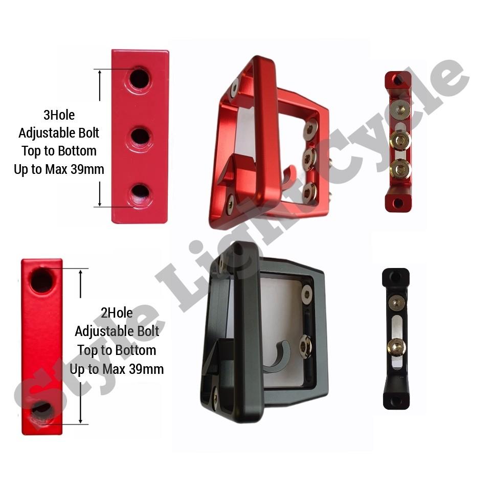 2 or 3 hole Front Block Carrier Block Folding Bike Brompton Pikes ...