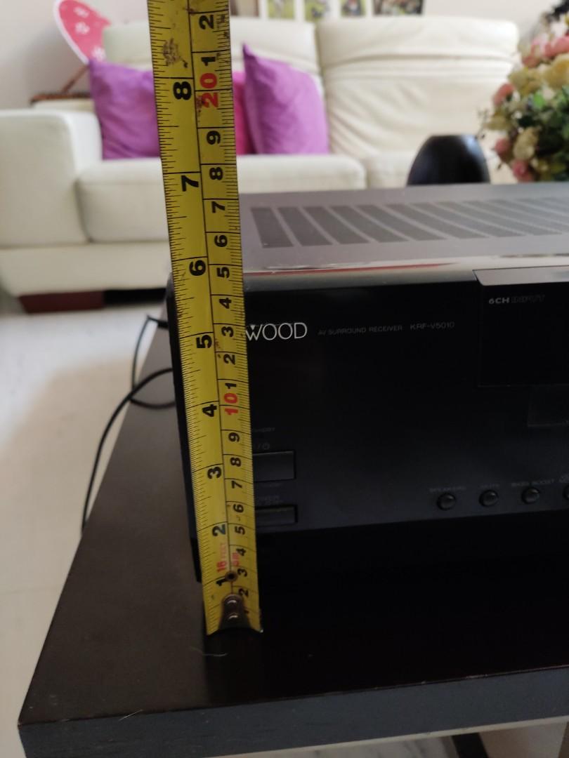 AV receiver Kenwood KRF-V5010, Audio, Soundbars, Speakers & Amplifiers ...