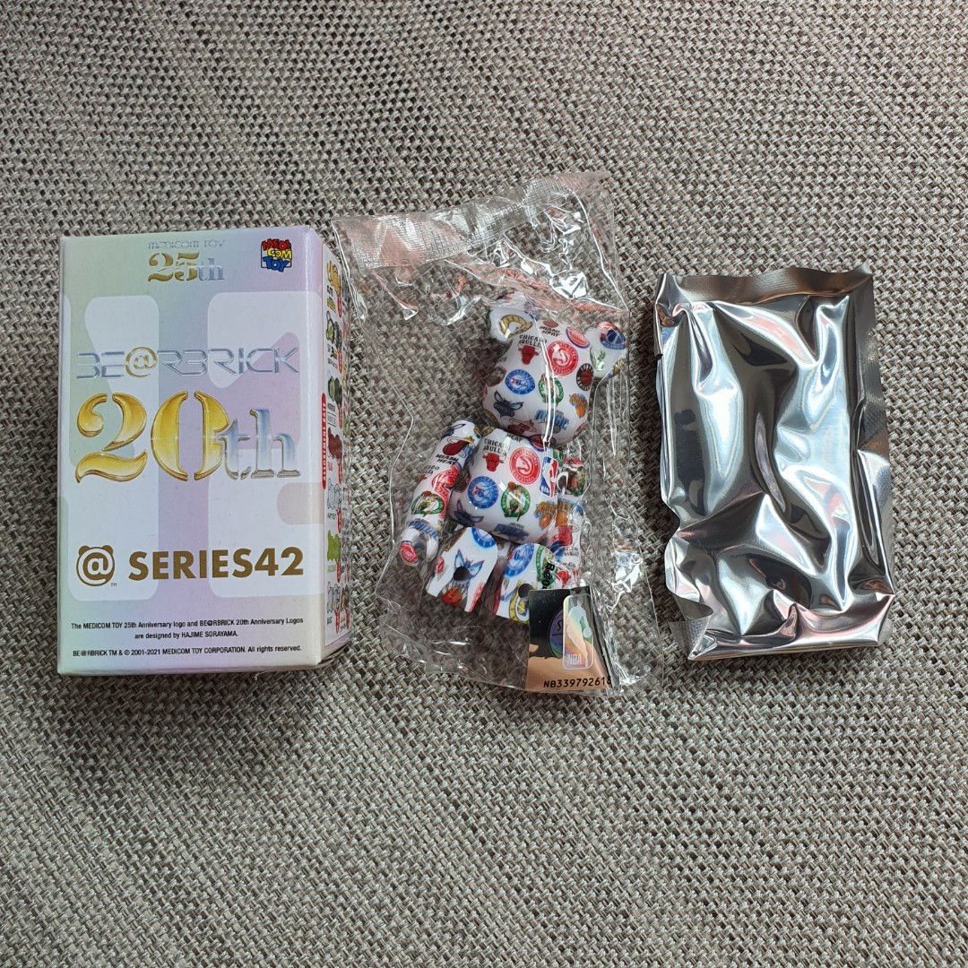 Be@brick Bearbrick series 42 NBA logos, Hobbies & Toys, Toys & Games on ...