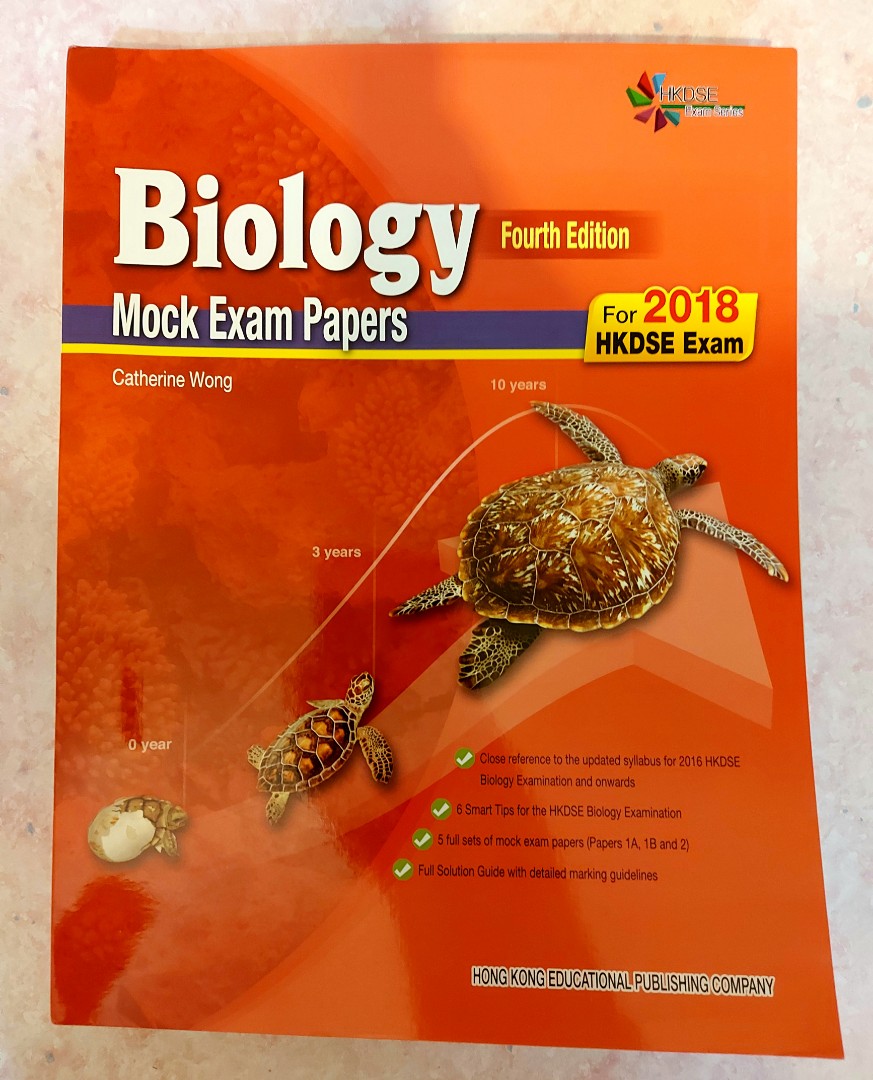 Biology Mock Exam Papers 2018, 興趣及遊戲, 書本 & 文具, 教科書 - Carousell