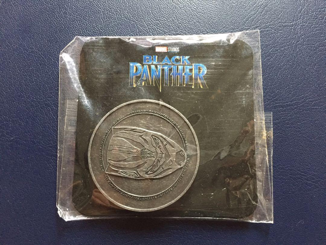 Black Panther Coin, Hobbies & Toys, Collectibles & Memorabilia, Vintage Collectibles on Carousell