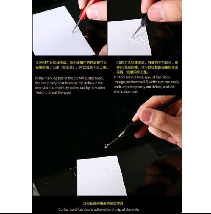 Gunpla Tools : Border Model Replacement Line Engraver Set, Hobbies ...