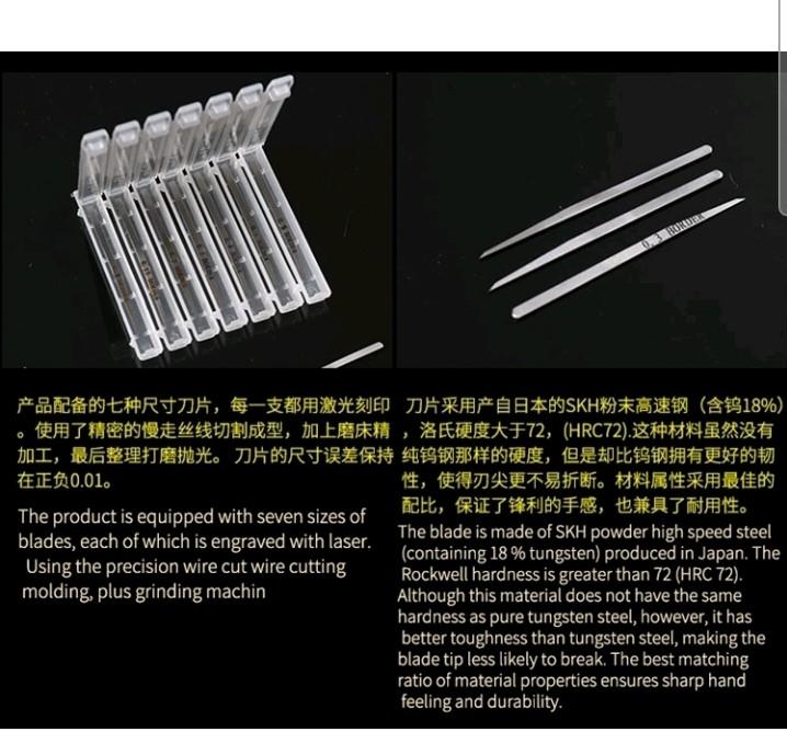 Gunpla Tools : Border Model Replacement Line Engraver Set, Hobbies ...