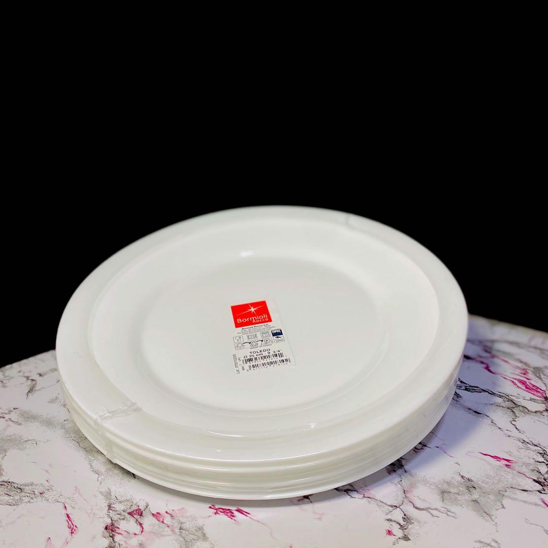 BORMIOLI ROCCO 6PCS DINNER PLATES, Furniture & Home Living, Kitchenware ...