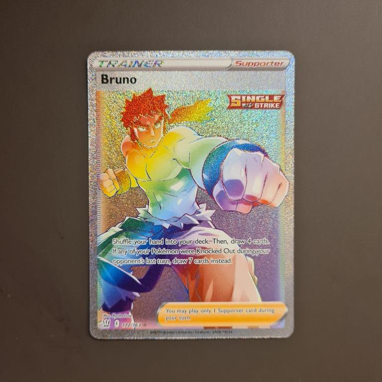 BRUNO RAINBOW TRAINER CARD 172/163, Hobbies & Toys, Toys & Games on ...