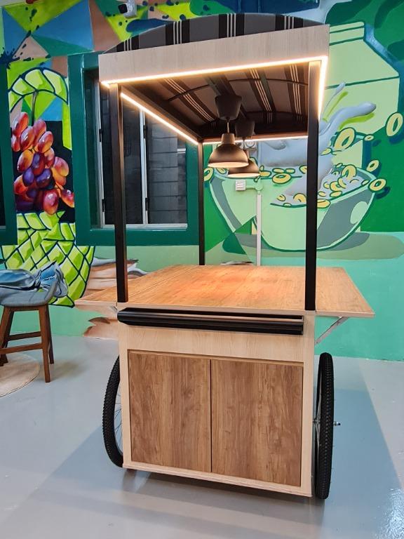 Build-to-order food stall mobile cart (can be customized to ...