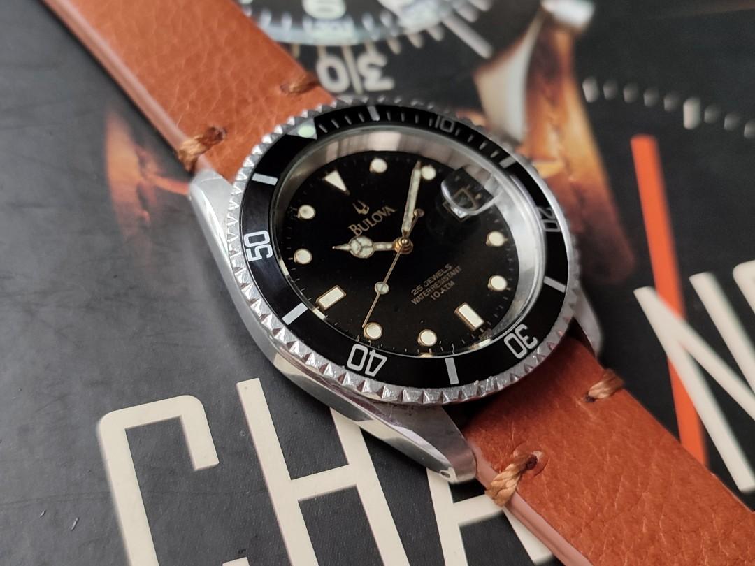 Bulova Submariner Large Swiss Diver, Men's Fashion, Watches ...