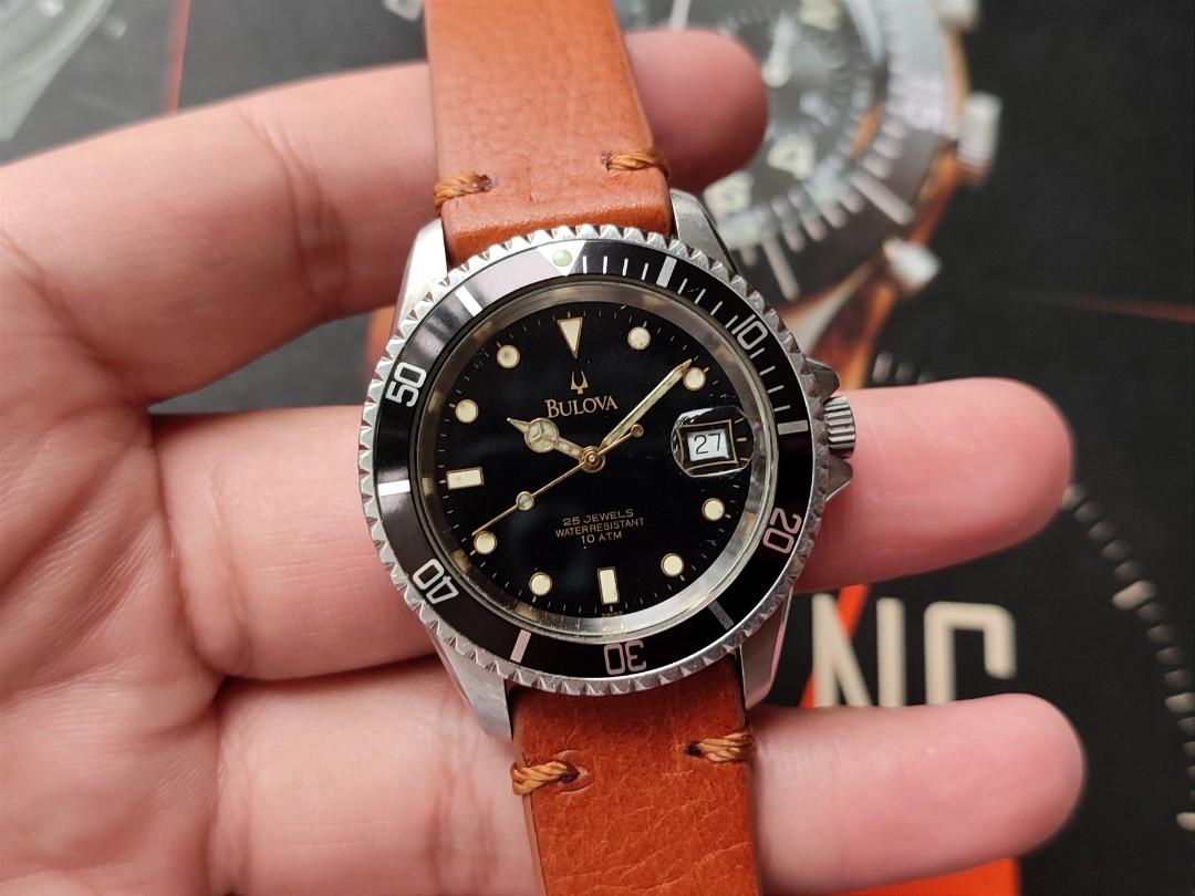 Bulova Submariner Large Swiss Diver, Men's Fashion, Watches ...