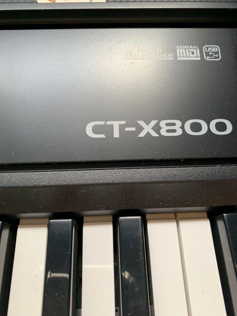 Casio ctx800, Hobbies & Toys, Music & Media, Musical Instruments on ...