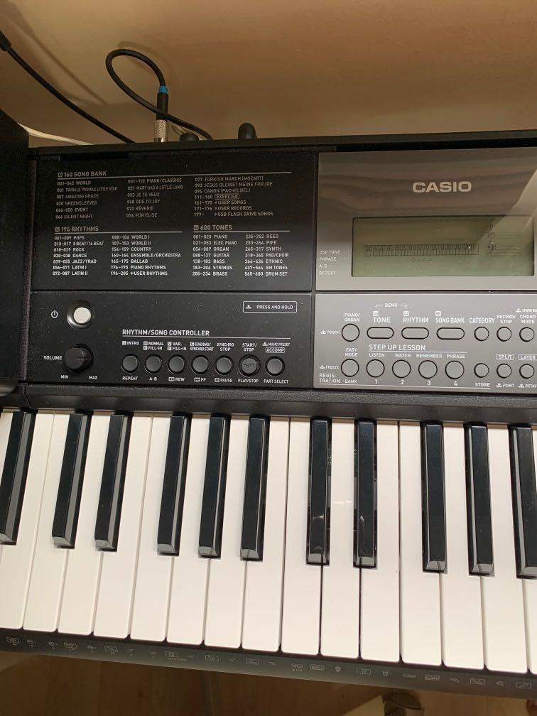 Casio ctx800, Hobbies & Toys, Music & Media, Musical Instruments on ...