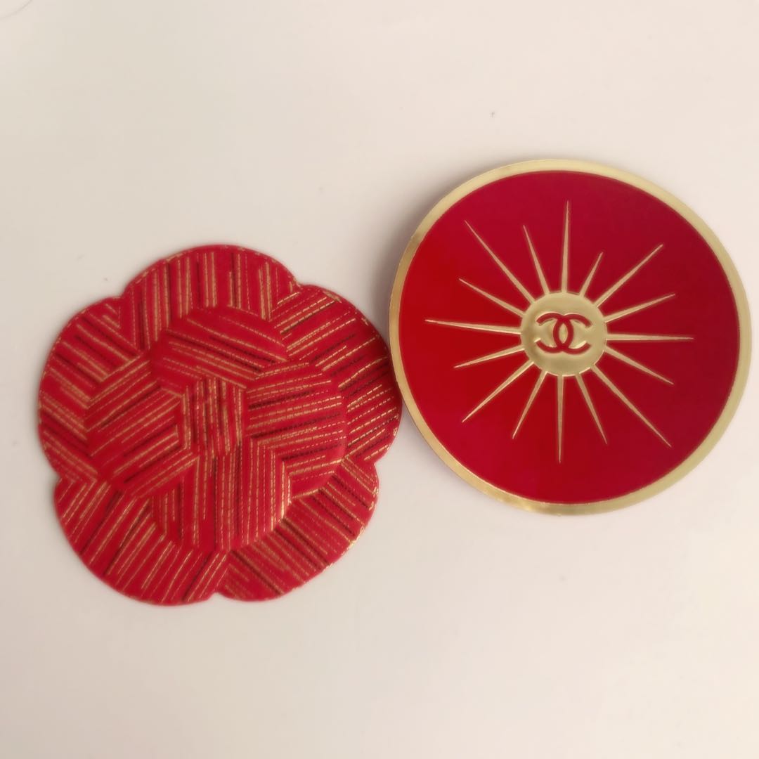 Chanel camelia paper sticker, Hobbies & Toys, Stationery & Craft, Other ...