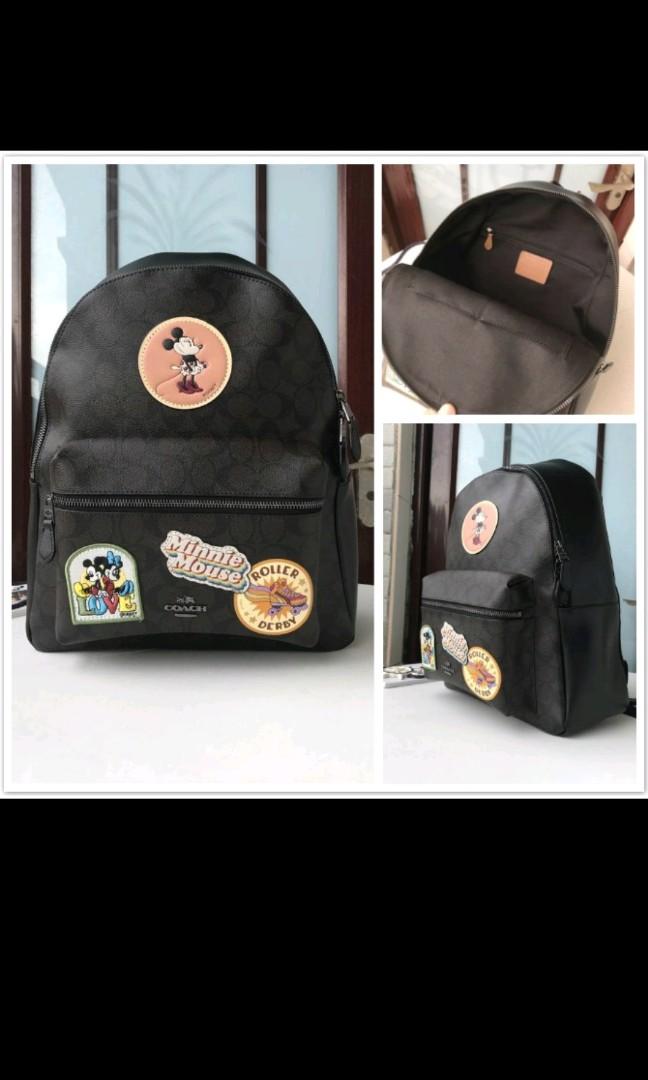 Coach Disney Backpack, Women's Fashion, Bags & Wallets, Backpacks on ...