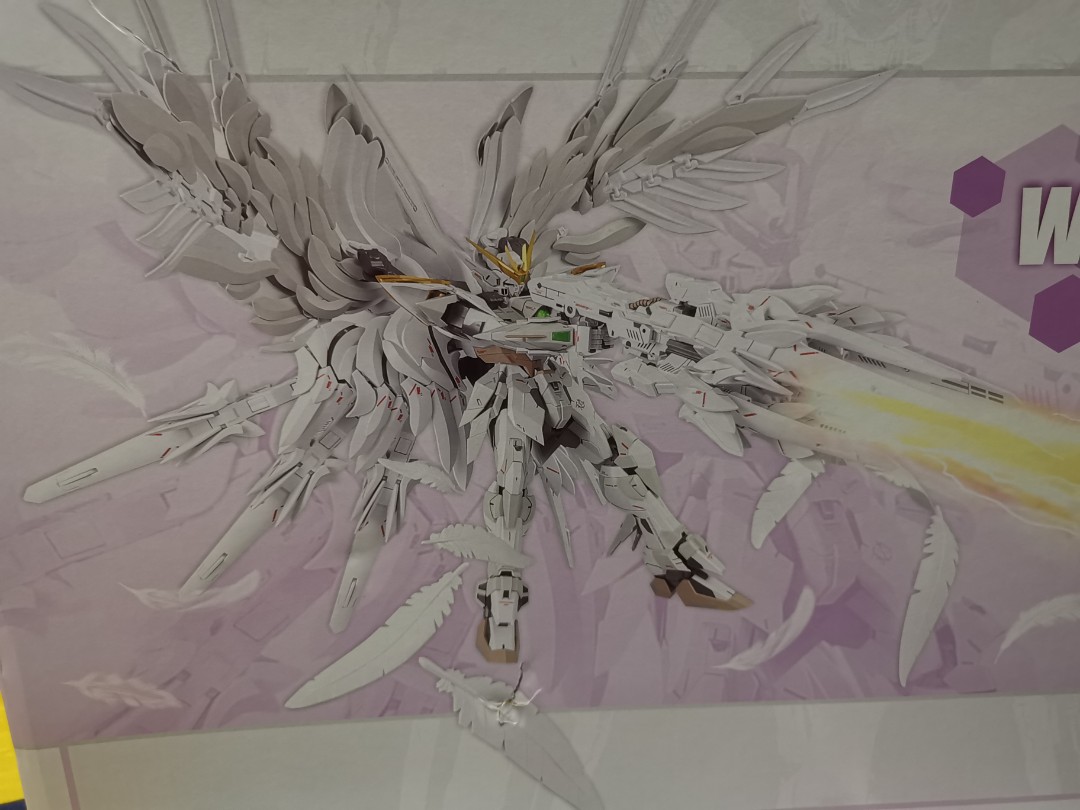 Daban MG Wing Gundam Snow White PRELUDE, Hobbies & Toys, Toys & Games ...