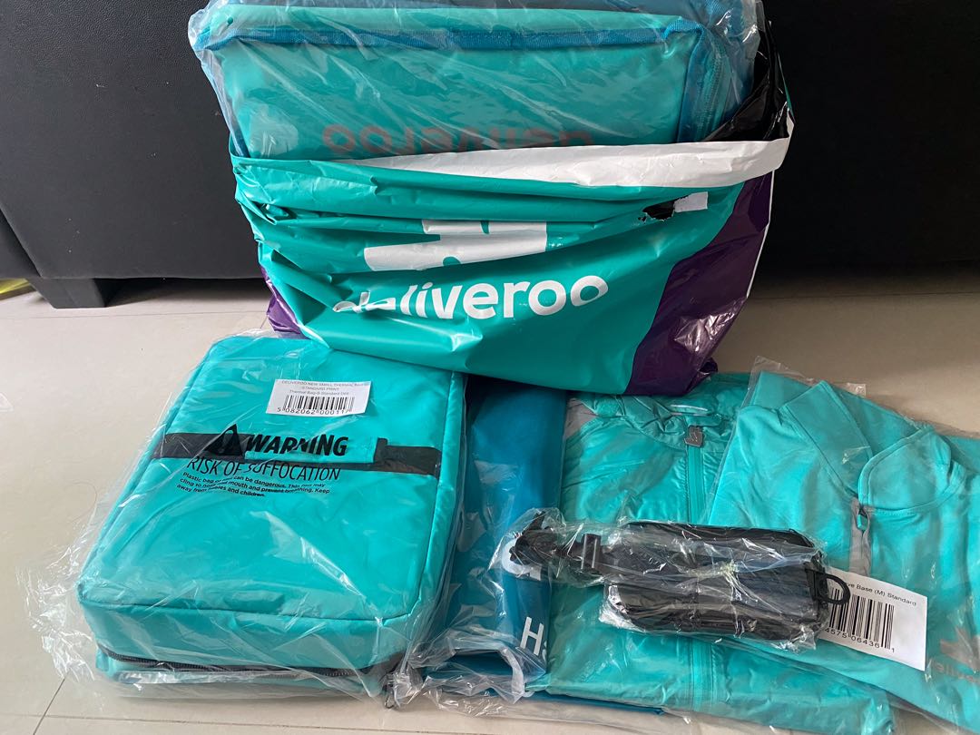Deliveroo rider full package, Everything Else on Carousell