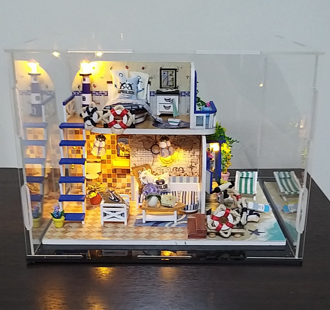 Completed DIY display house, Hobbies & Toys, Stationery & Craft ...