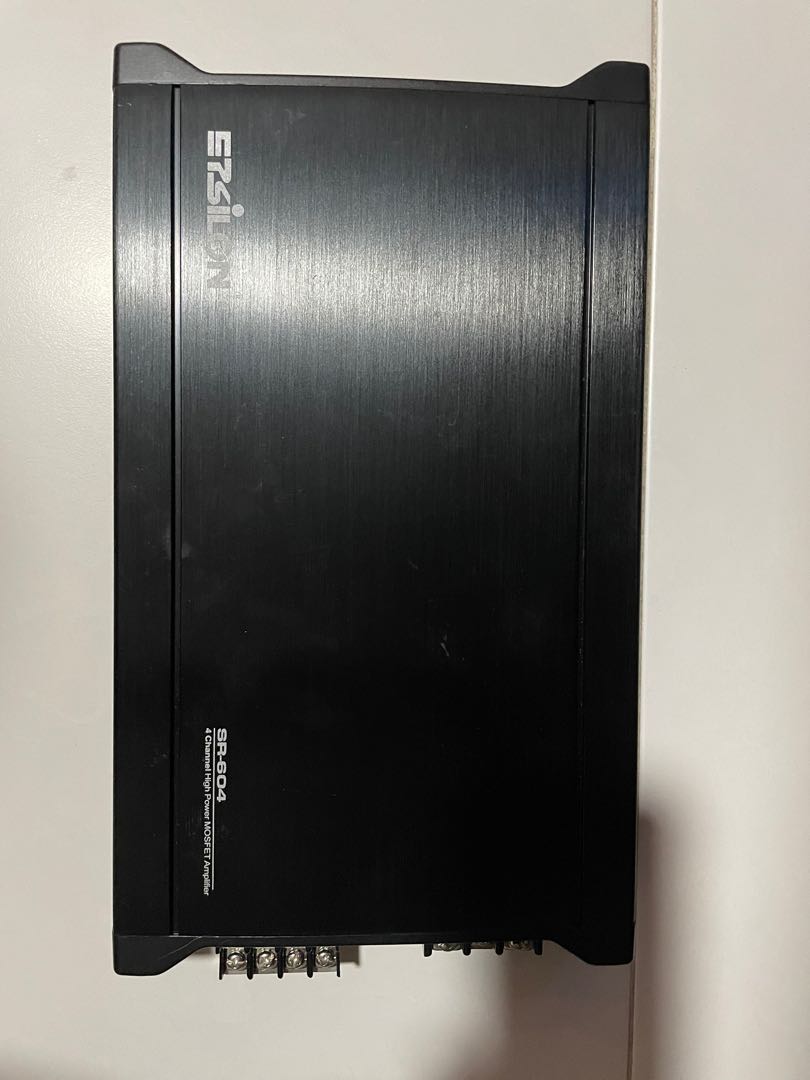 Epsilon SR-604 4 channel High Power Car Audio Amplifier Audiophile ...