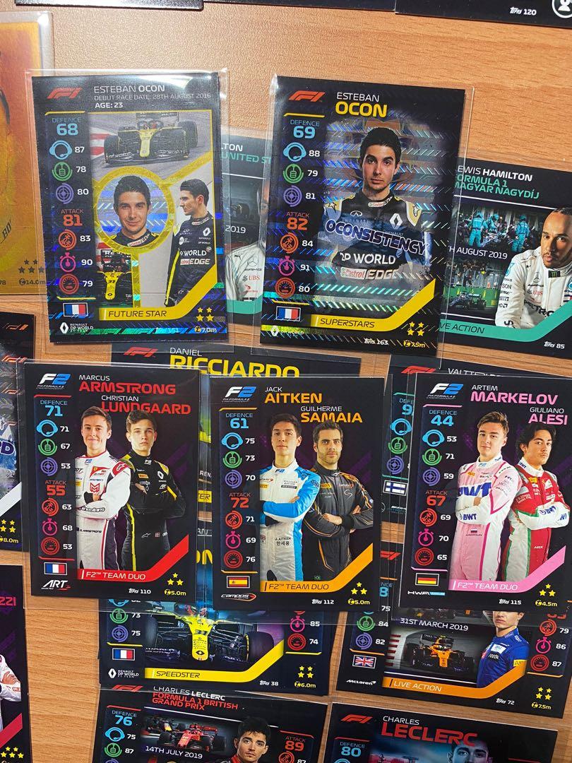 F1 Turbo attack cards, Hobbies & Toys, Memorabilia & Collectibles, Fan ...