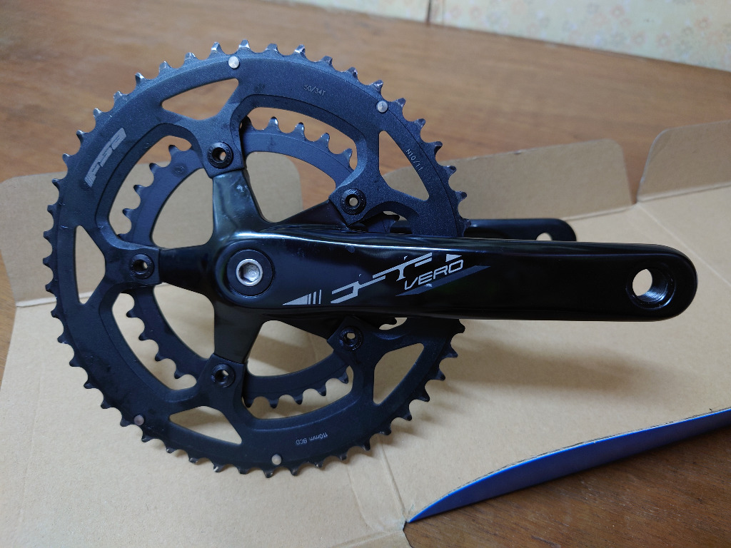FSA Vero 2x10-speed 50/34T + FSA RPM BB-7420, 女裝, 運動服裝 - Carousell