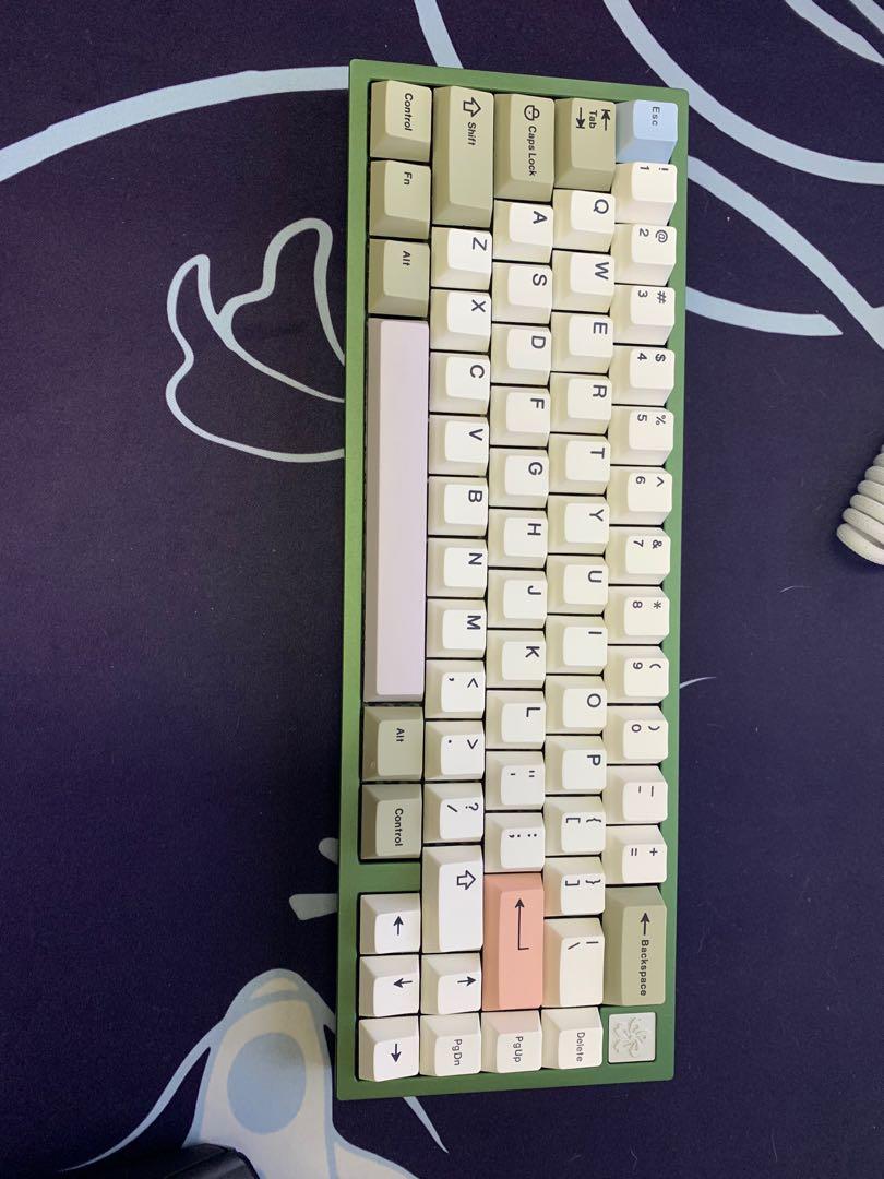 Fuji65 Forest Green Keyboard, Computers & Tech, Parts & Accessories ...