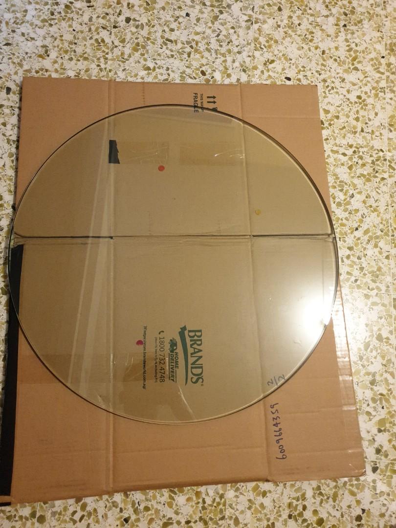 Glass Cover + Table Turner, Furniture & Home Living, Furniture, Tables ...