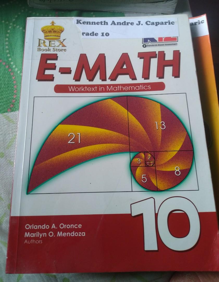 Grade 10 E Math, Hobbies & Toys, Books & Magazines, Textbooks on Carousell