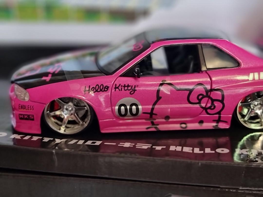 Hello Kitty x Nissan Skyline GT-R Sport Car, Hobbies & Toys ...