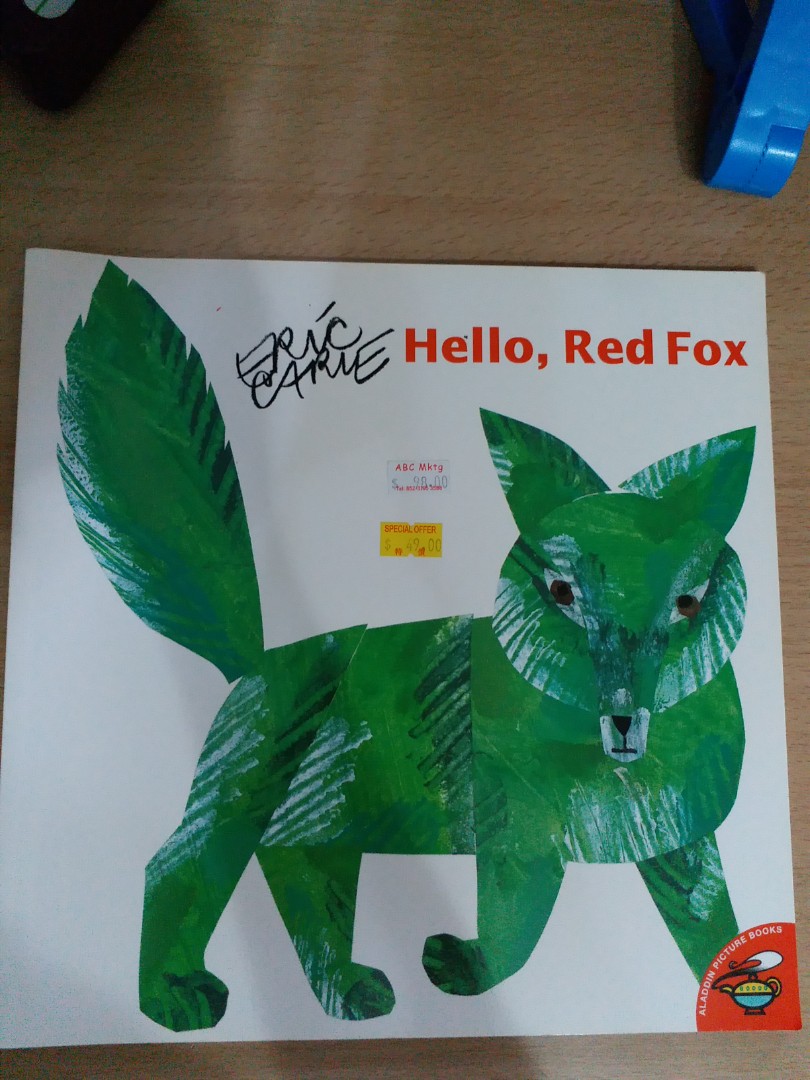 Hello, Red Fox Eric Carle, 興趣及遊戲, 書本 & 文具, 兒童書籍 - Carousell