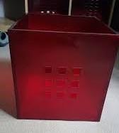 IKEA LEKMAN red plastic transparent insert, Furniture & Home Living ...