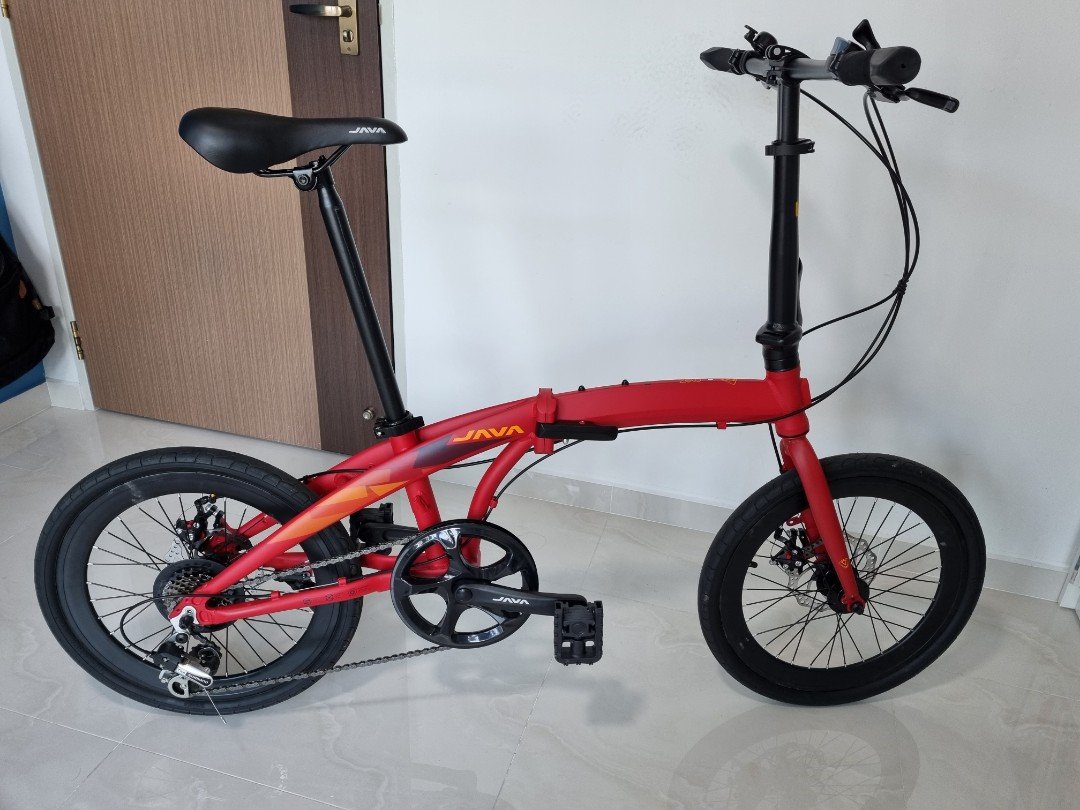 Java Zelo Red, Sports Equipment, Bicycles & Parts, Bicycles on Carousell