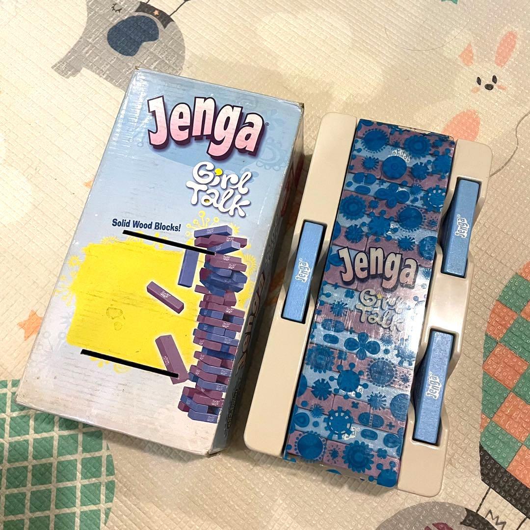 Jenga Girl Talk, Hobbies & Toys, Toys & Games on Carousell