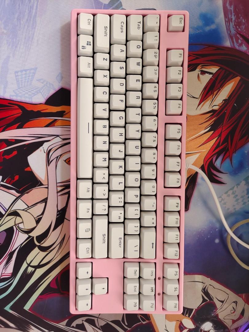 JKLP Pink Custom TKL keyboard, Computers & Tech, Parts & Accessories ...