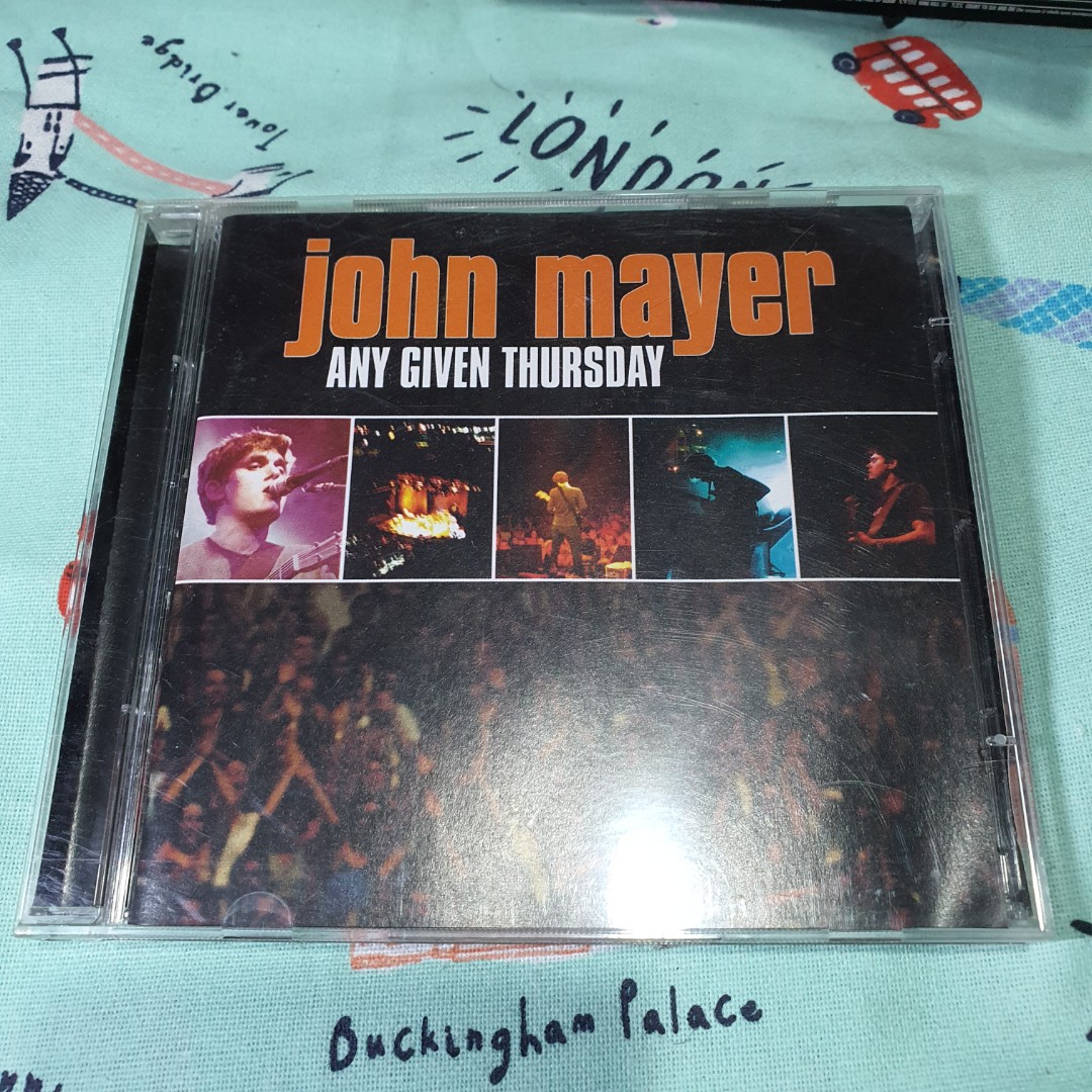 John Mayer - Any Given Thursday, Hobbies & Toys, Music & Media, CDs ...