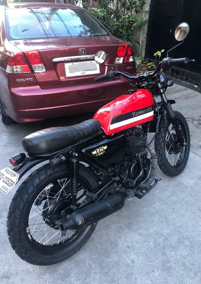 Kawasaki Barako 2012 Custom Brat Style, Motorbikes, Motorbikes for Sale ...