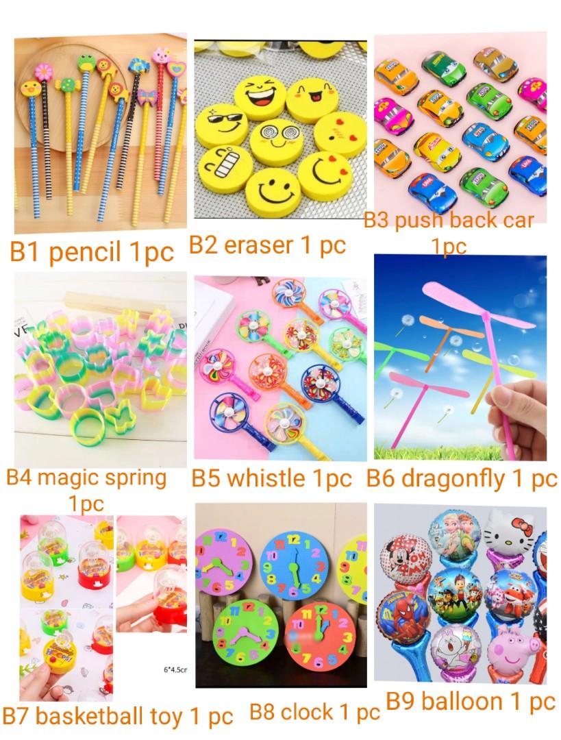 kids birthday party goodies set, you choose we pack, pls pm let us know ...