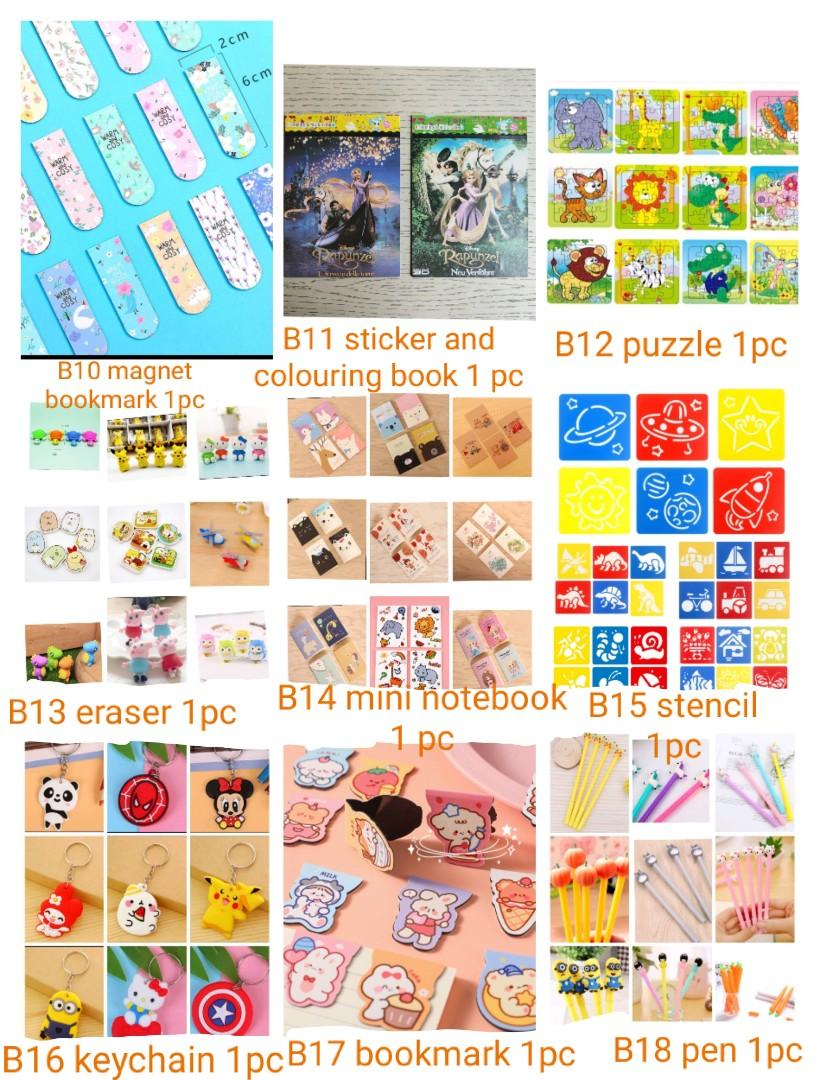 kids birthday party goodies set, you choose we pack, pls pm let us know ...